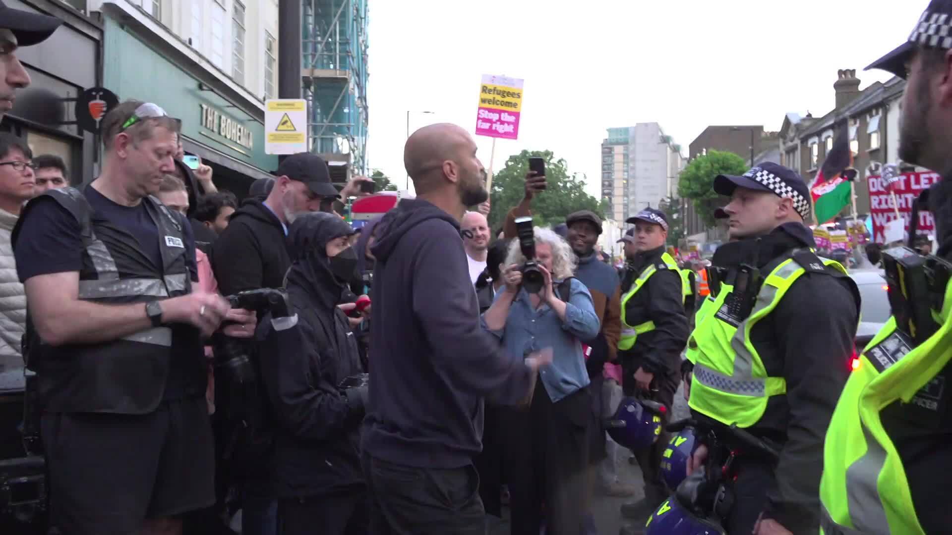 'We're against hate' - Hundreds take part in anti-racism rally ...