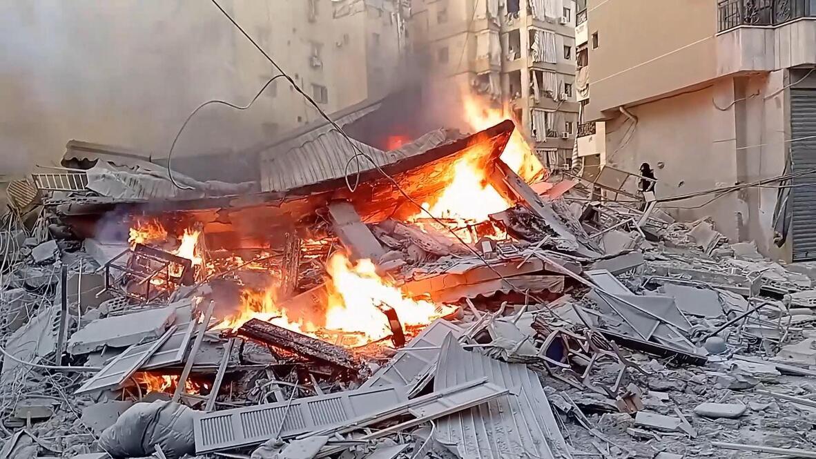 Fire and fury - Israeli strikes devastate Beirut's southern suburbs in ...