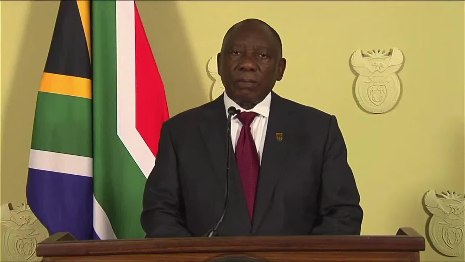 'Unprecedented in history of our democracy' - South Africa's Ramaphosa ...