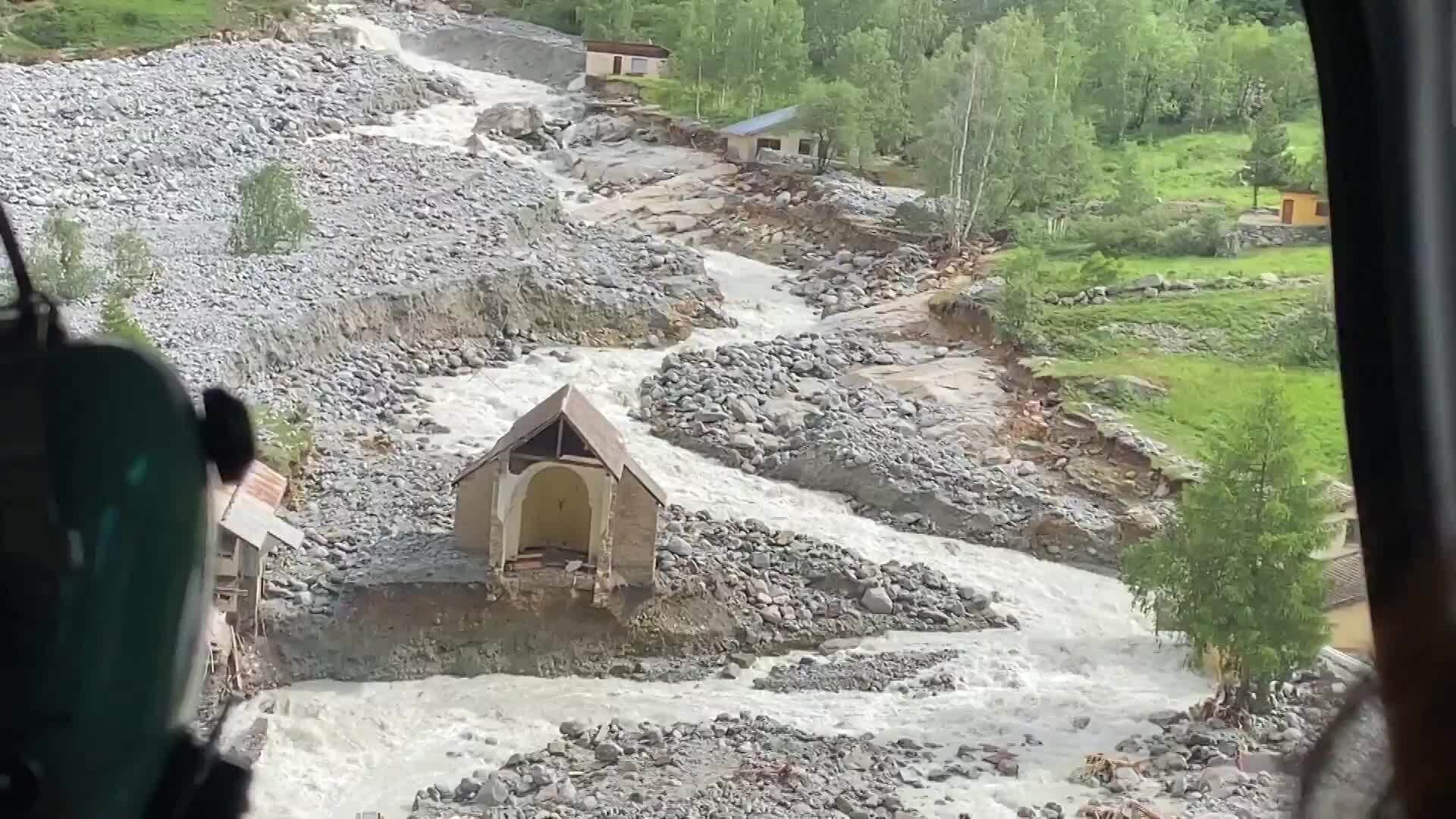 Landslide flattens village of La Berarde as rockfalls block access ...