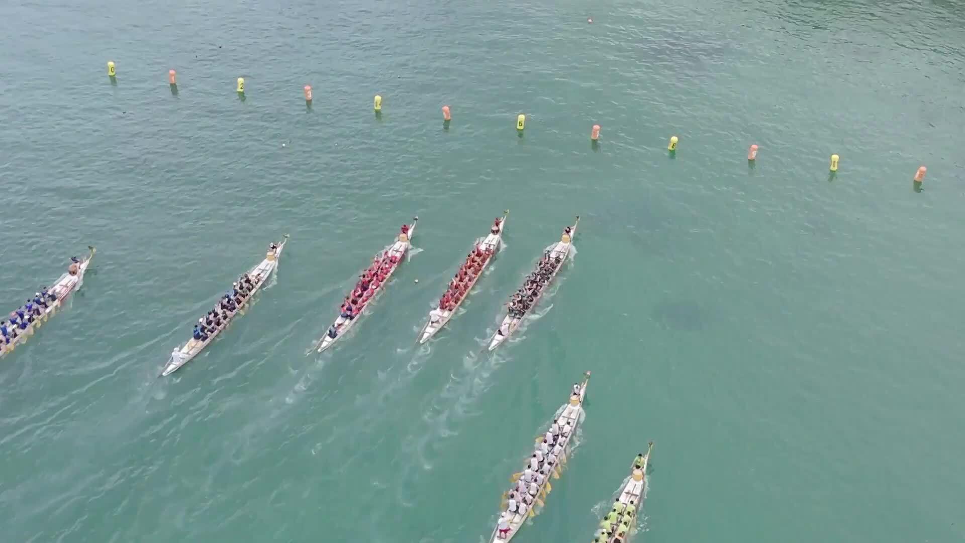 Oar-some! Thousands of rowers go head-to-head at International Dragon ...