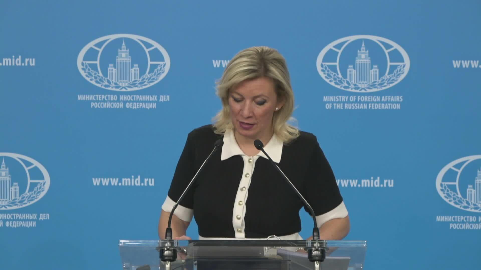 'Bloody hydra has literally entangled the planet!' - Russia’s Zakharova ...
