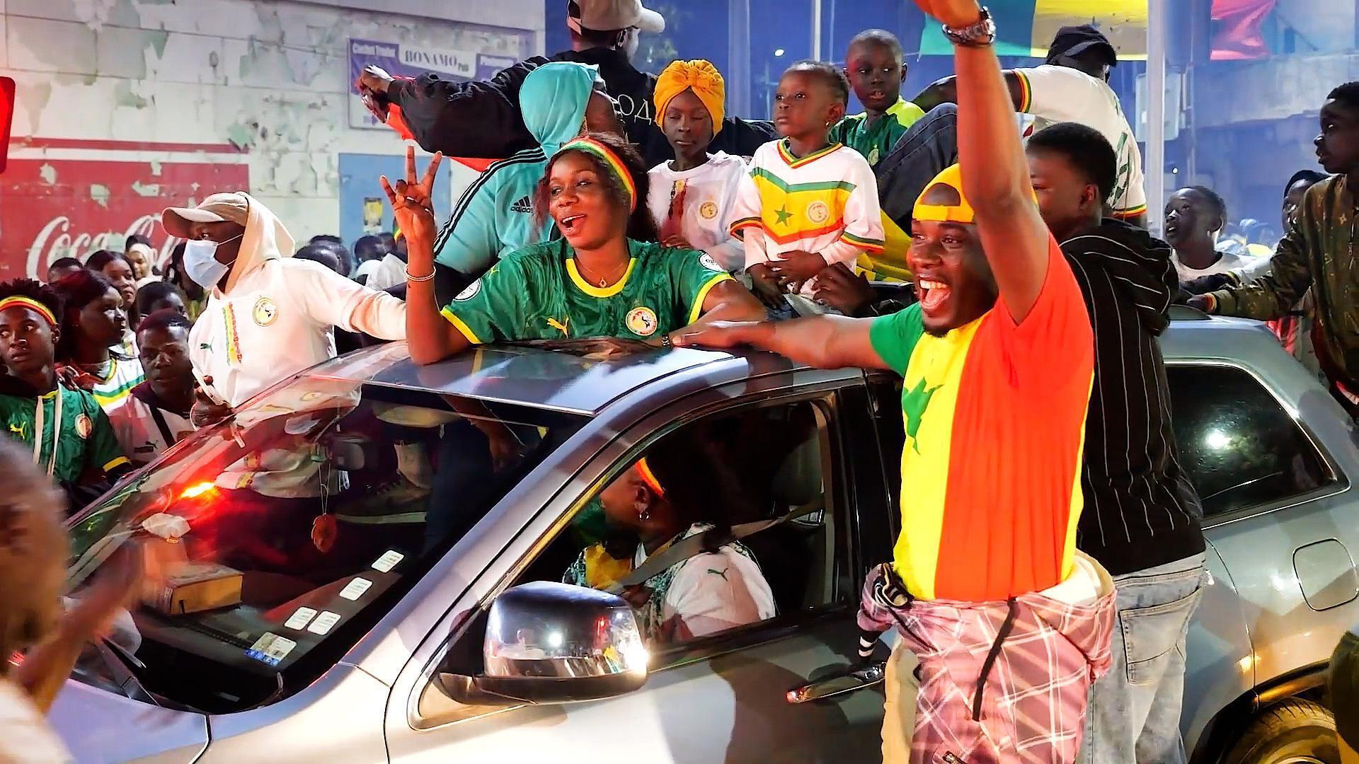 'God was with us!' - Senegal fans erupt after extra-time winner ends ...