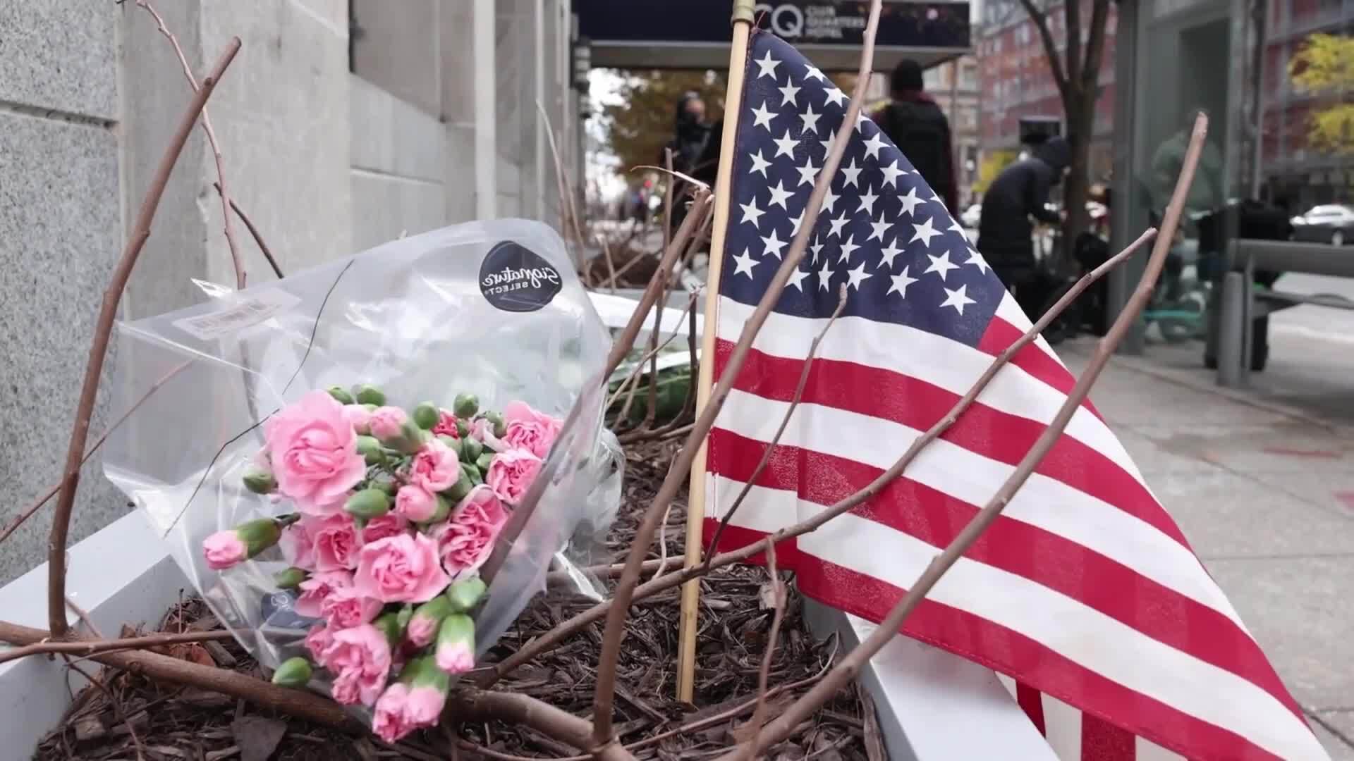 DC mourns - Flowers laid at site of National Guard shooting as locals ...