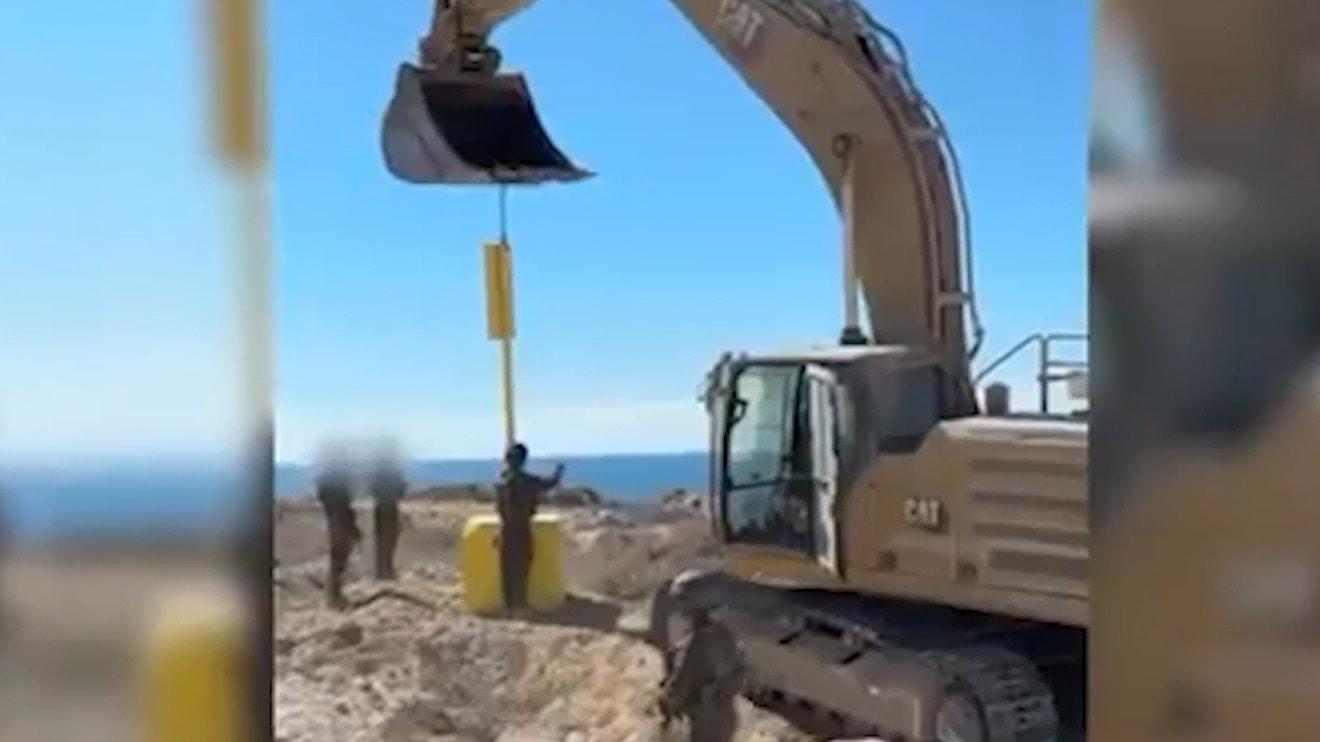 Line in the sand - IDF releases footage of ‘yellow’ boundary across ...