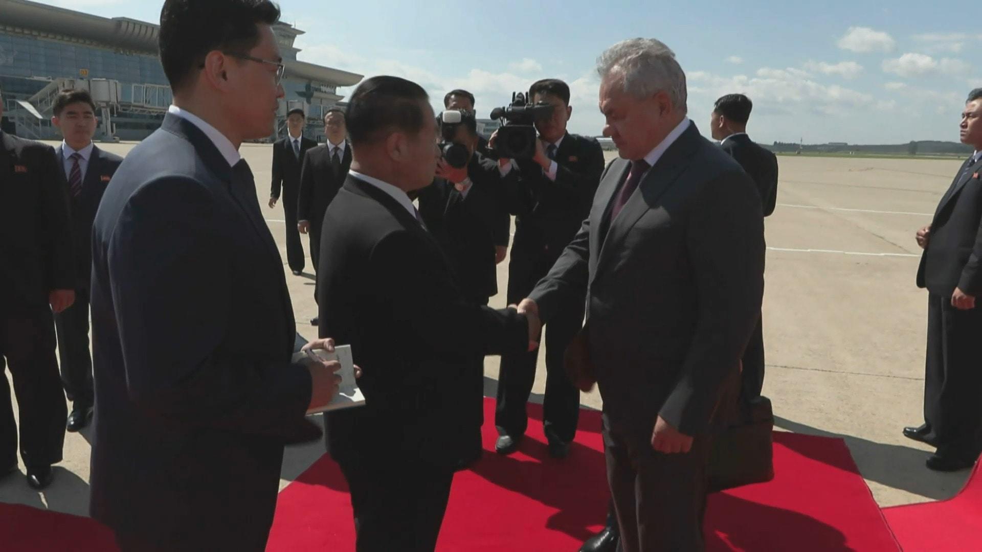 Russia's Shoigu arrives in Pyongyang for meeting with Kim Jong-un ...