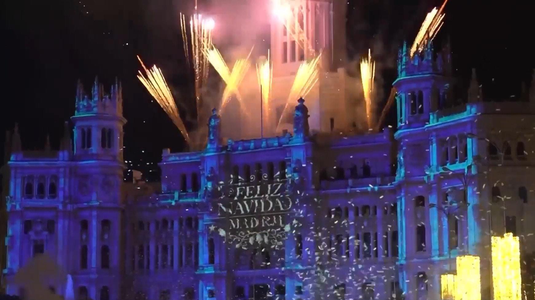 Celebration mode ON! Madrid activates Christmas lights with dazzling ...