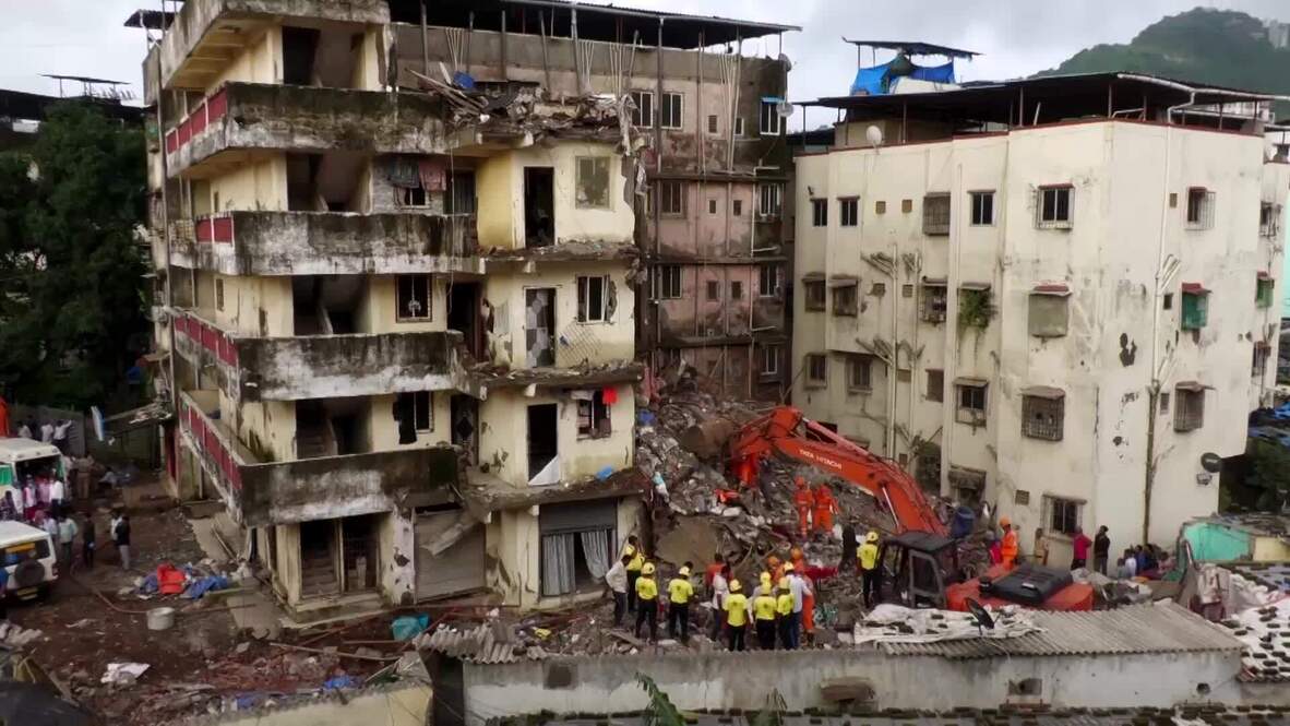 'As if a bottle had exploded!' - Rescuers at scene after Virar building ...