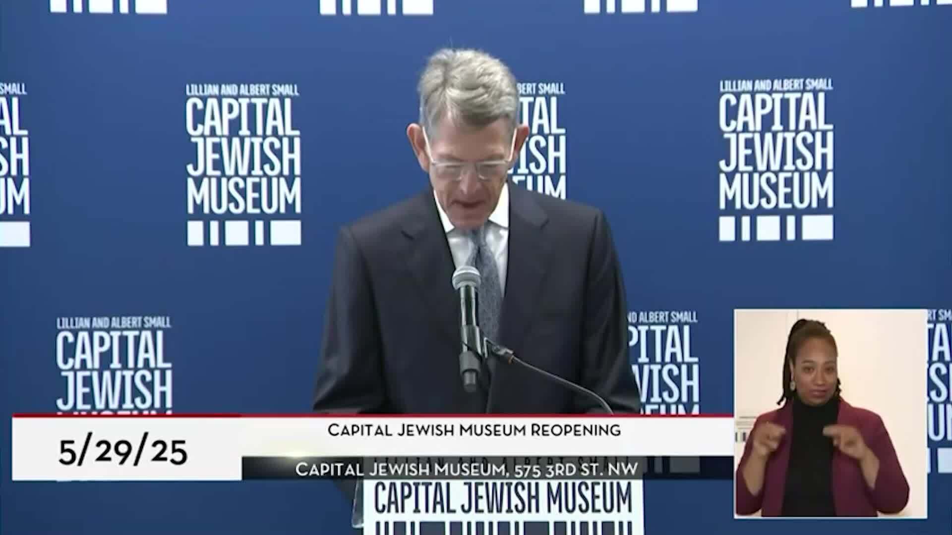 'Rhetoric demonising Jews has to stop!' - DC's Capital Jewish Museum ...