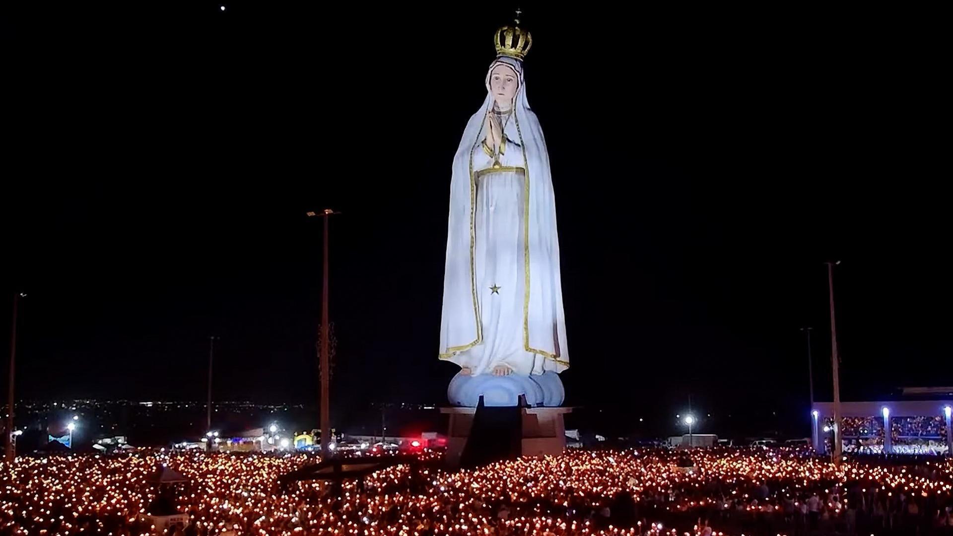 Monumental faith - Brazil unveils 54-metre statue of Our Lady of Fatima ...