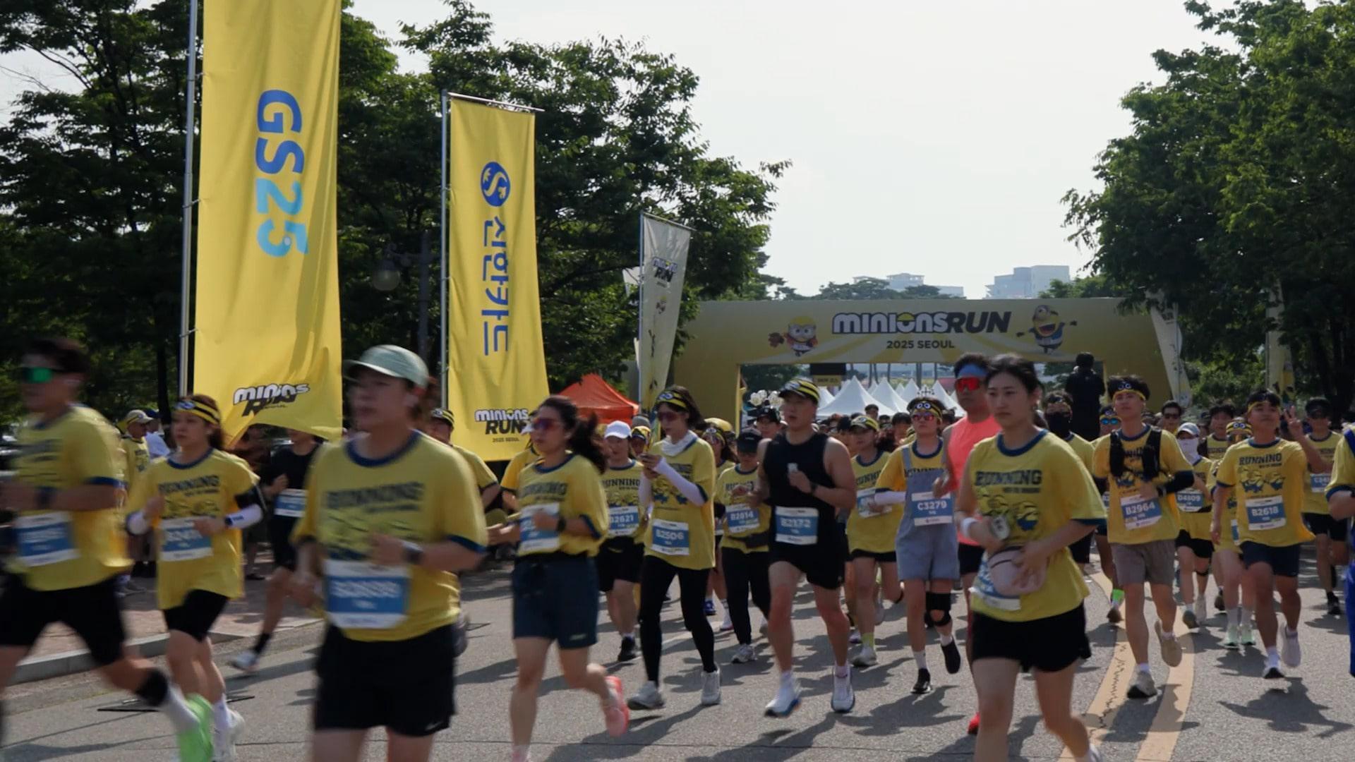 Minions mania! Hundreds join fun run as yellow brigade unleashes ...