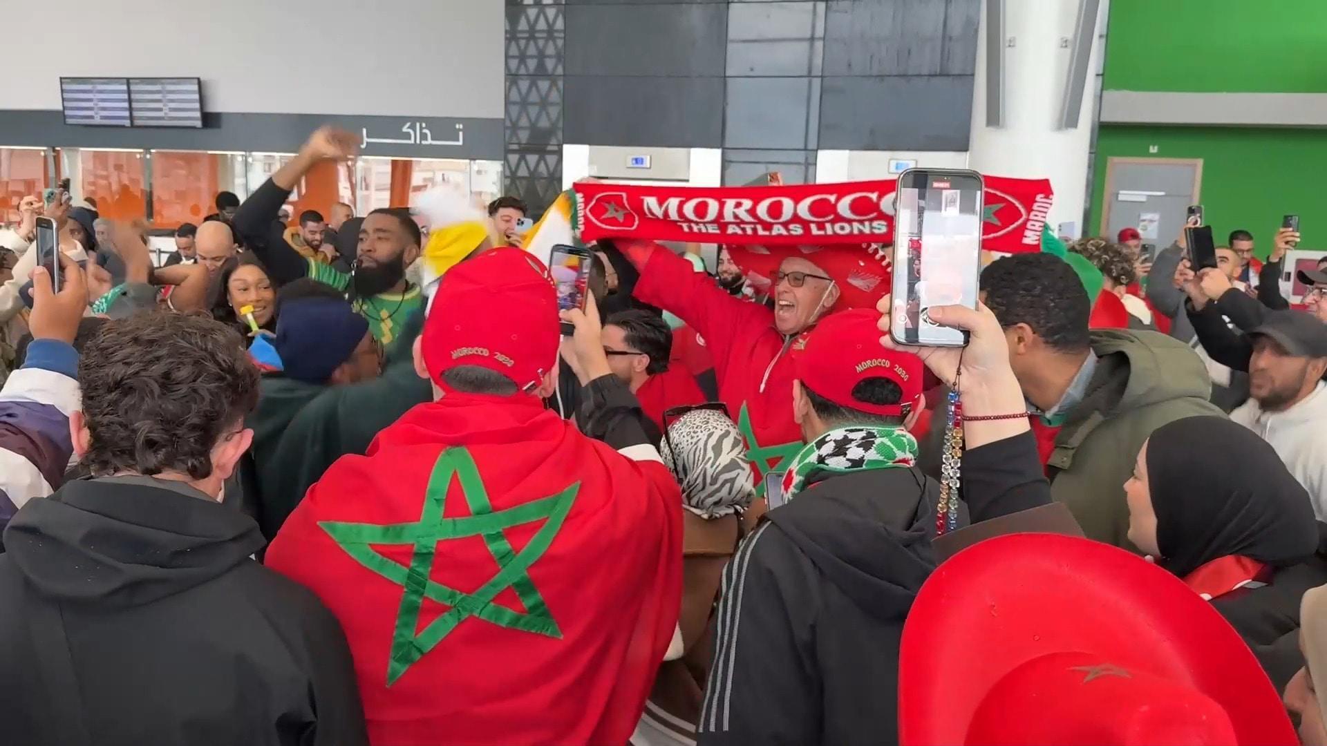 Rabat roars - Moroccan and Comoros fans flood Prince Moulay Abdellah ...
