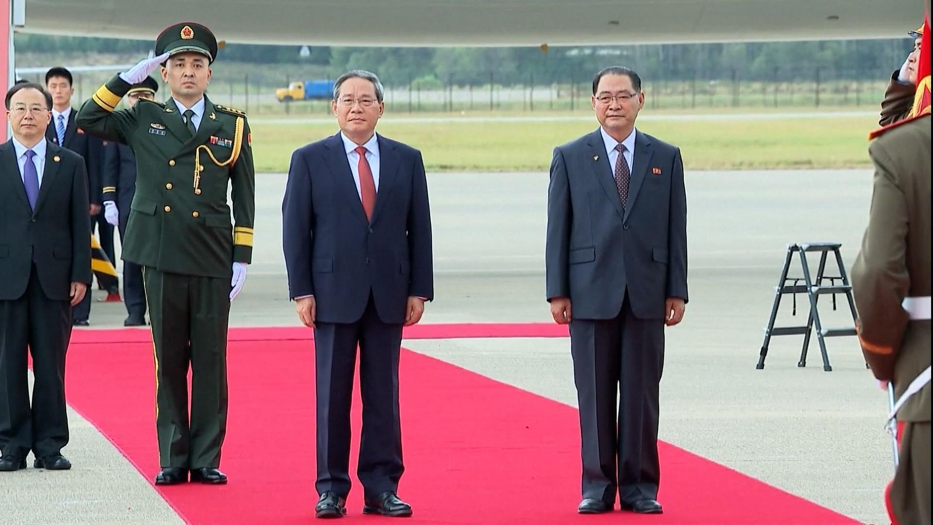 'Connected by mountains and rivers' - Chinese premier arrives in ...