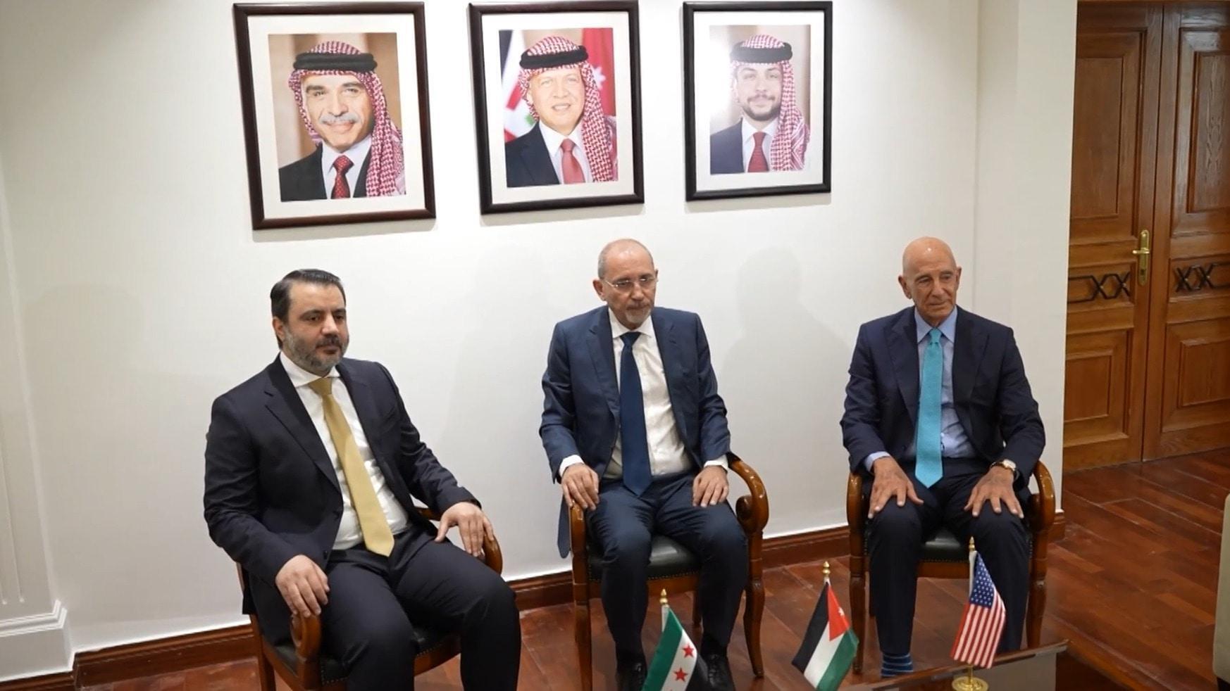 Syria talks - Jordan, US hold discussions with Syrian FM al-Shaibani in ...