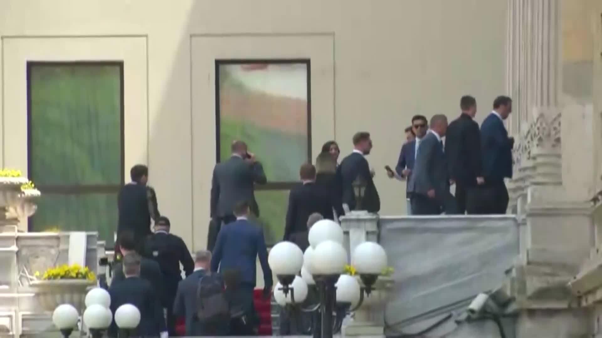 We meet again - Russian, Ukrainian delegation at Ciragan Palace for ...