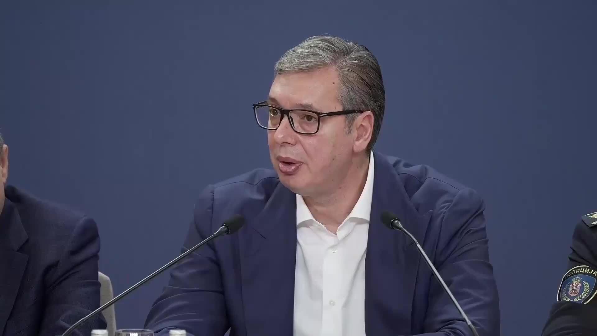 'Be patient and you'll see strong state's response!' - Pres Vucic vows ...
