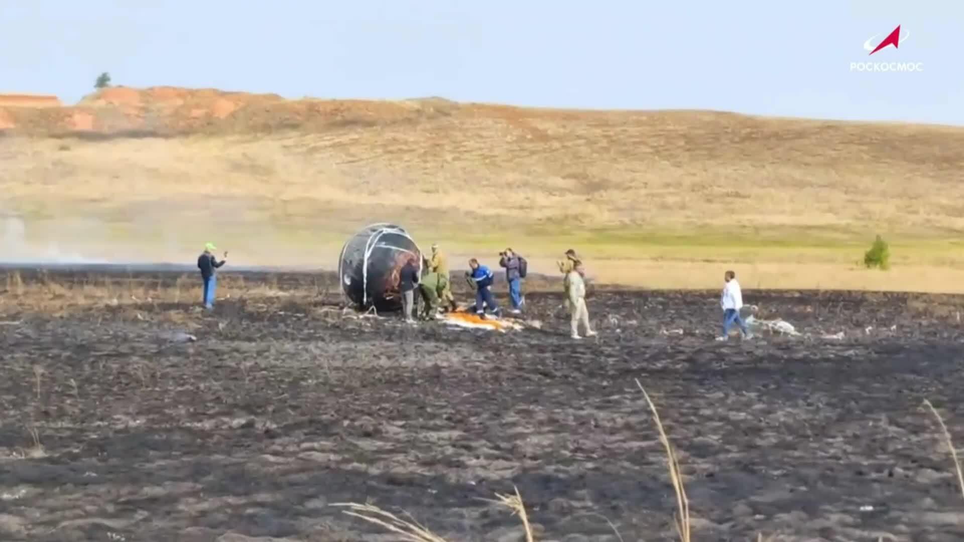 From space with mice! Bion-M No. 2 satellite’s reentry module lands in ...
