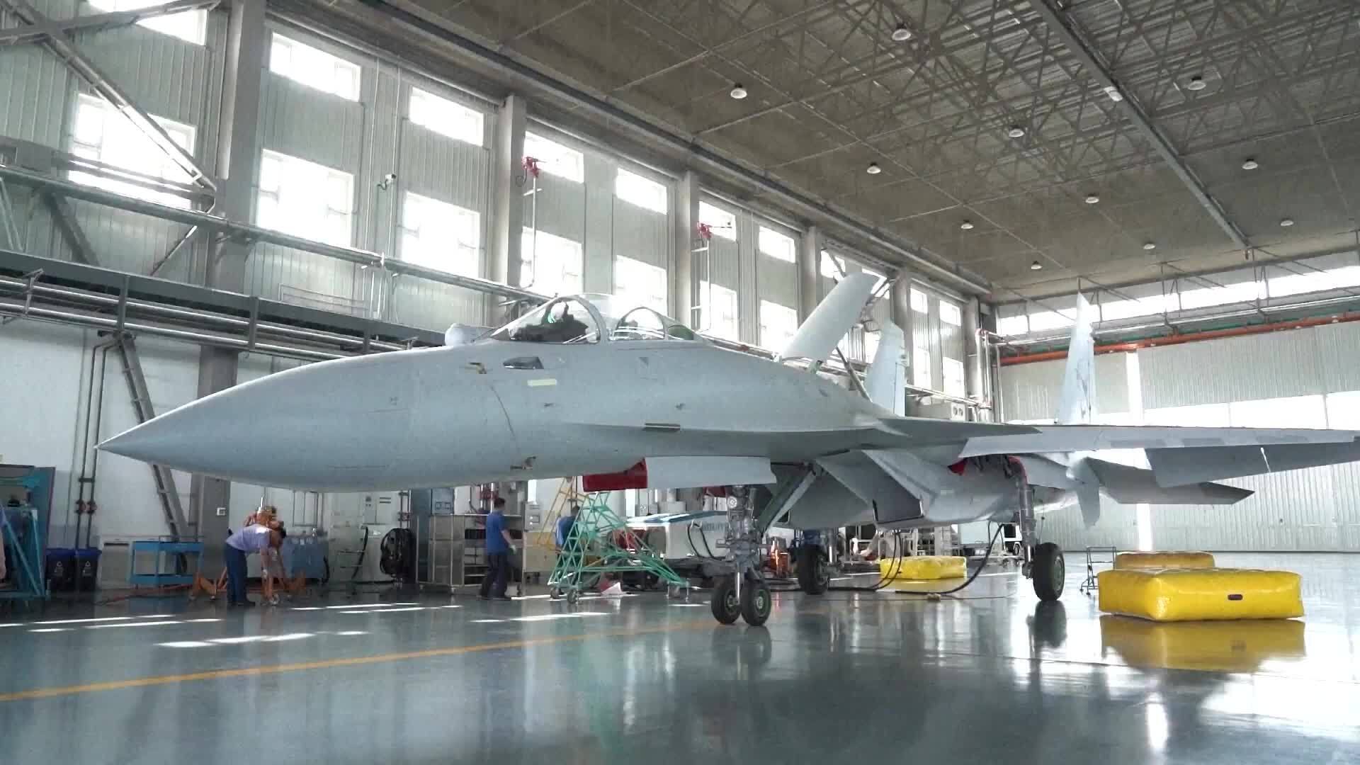 Projecting power - China unveils upgraded J-15T fighter jet optimised ...
