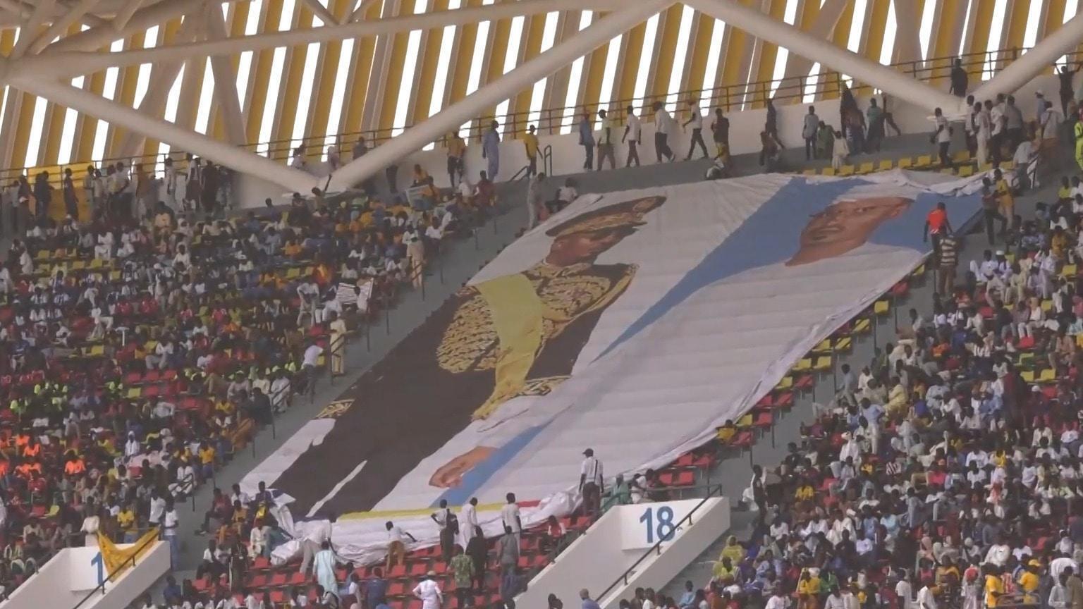 Marshal Idriss Deby Itno Olympic Stadium inaugurated in Chad's Mandjafa ...
