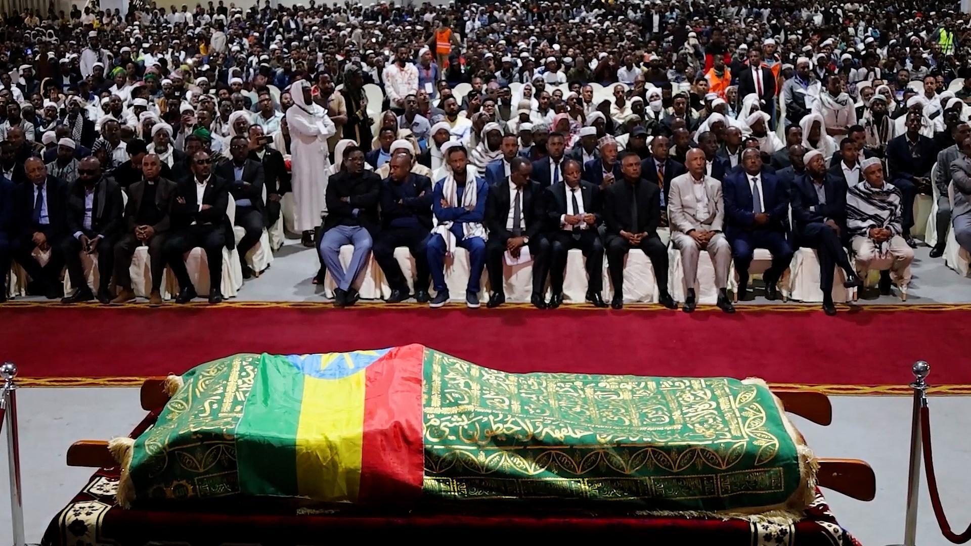 'He is an Ethiopian treasure' - Thousands attend funeral for Grand ...