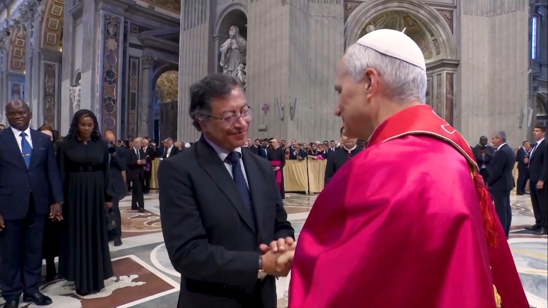 Latin rite – Colombian President Gustavo Petro attends Pope Leo XIV’s ...