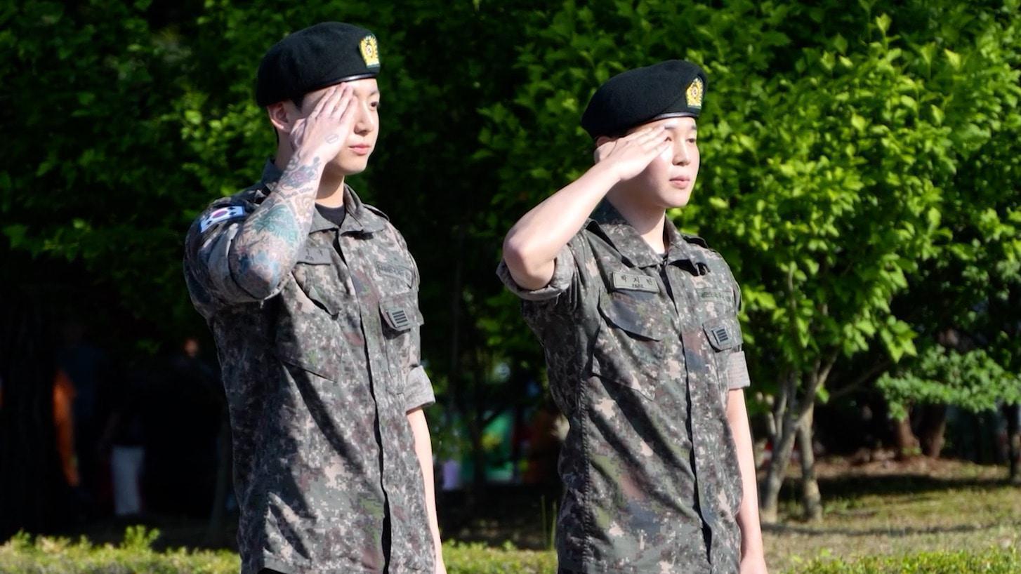 Get the band back together! Two more BTS boyband stars discharged from ...
