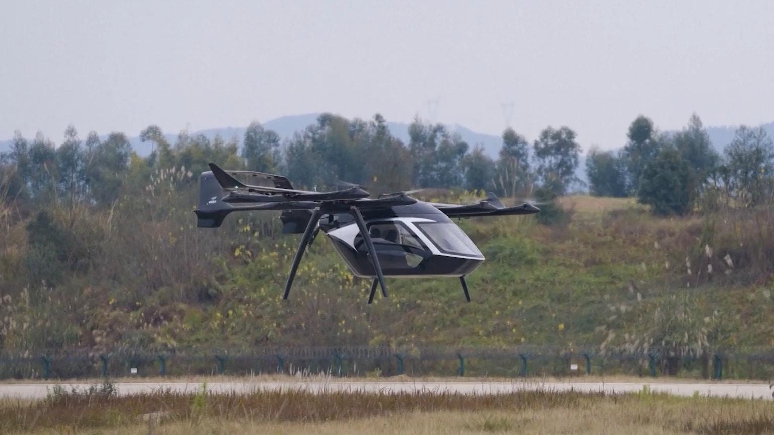 Soar amazing! - China's revolutionary air-car hybrid eVTOL completes ...