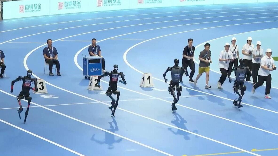Run, kick, win! Beijing crowns champions as inaugural 2025 World Robot ...