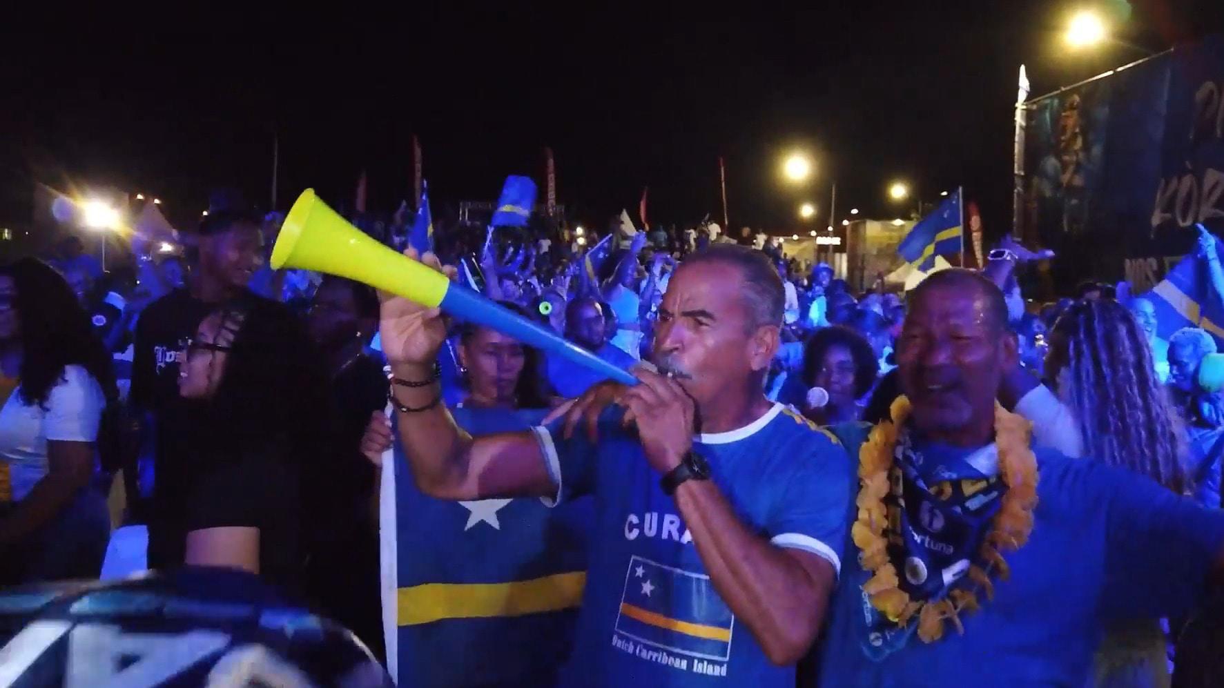 Big win for the littlest guy! - Curacao goes crazy as nation becomes ...