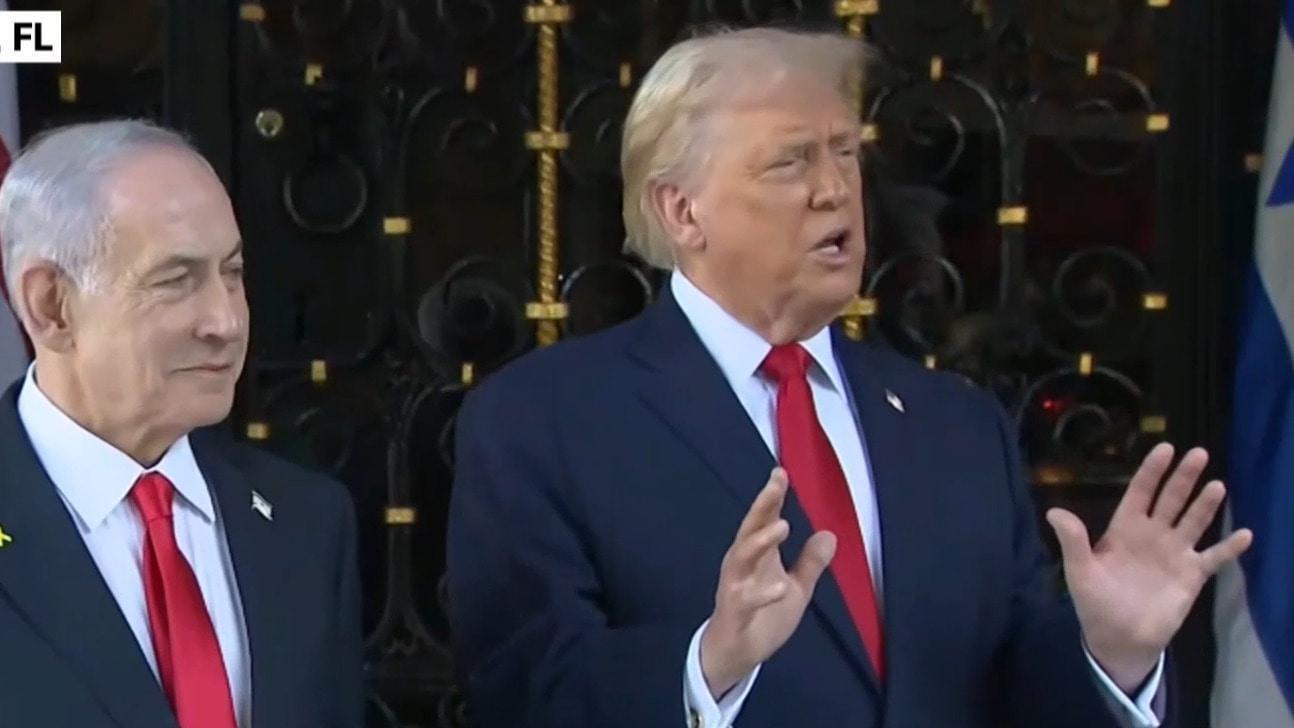 'Major explosion in dock area' - Trump appears to CONFIRM first land ...