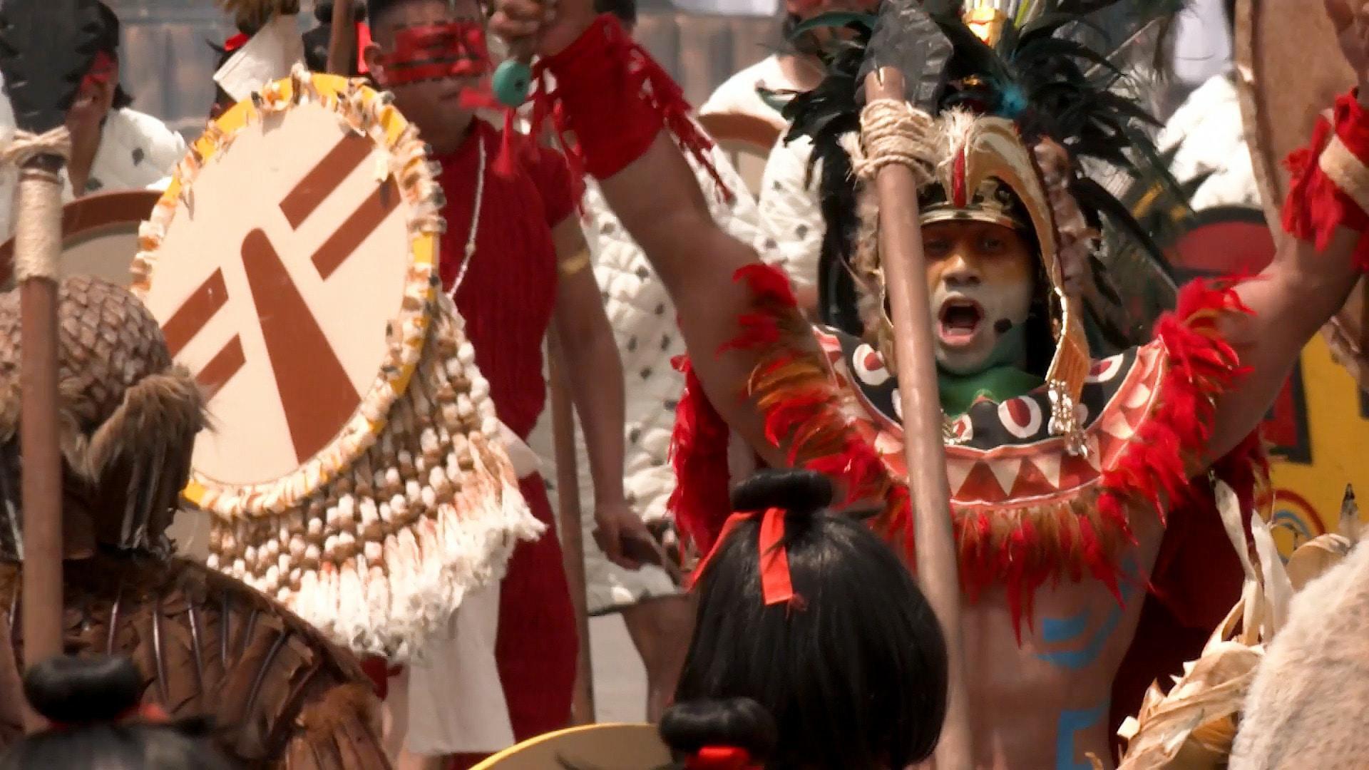 Seven centuries on - Thousands join Mexico City celebrations marking ...