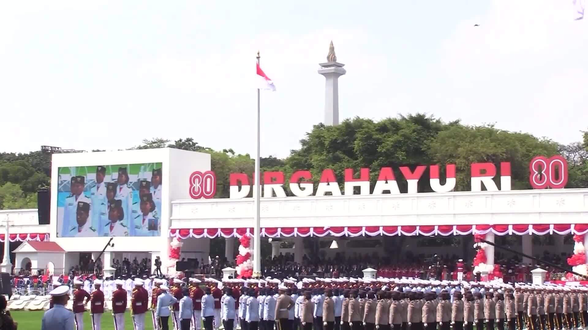 Indonesia celebrates 80 years of independence with vibrant military ...