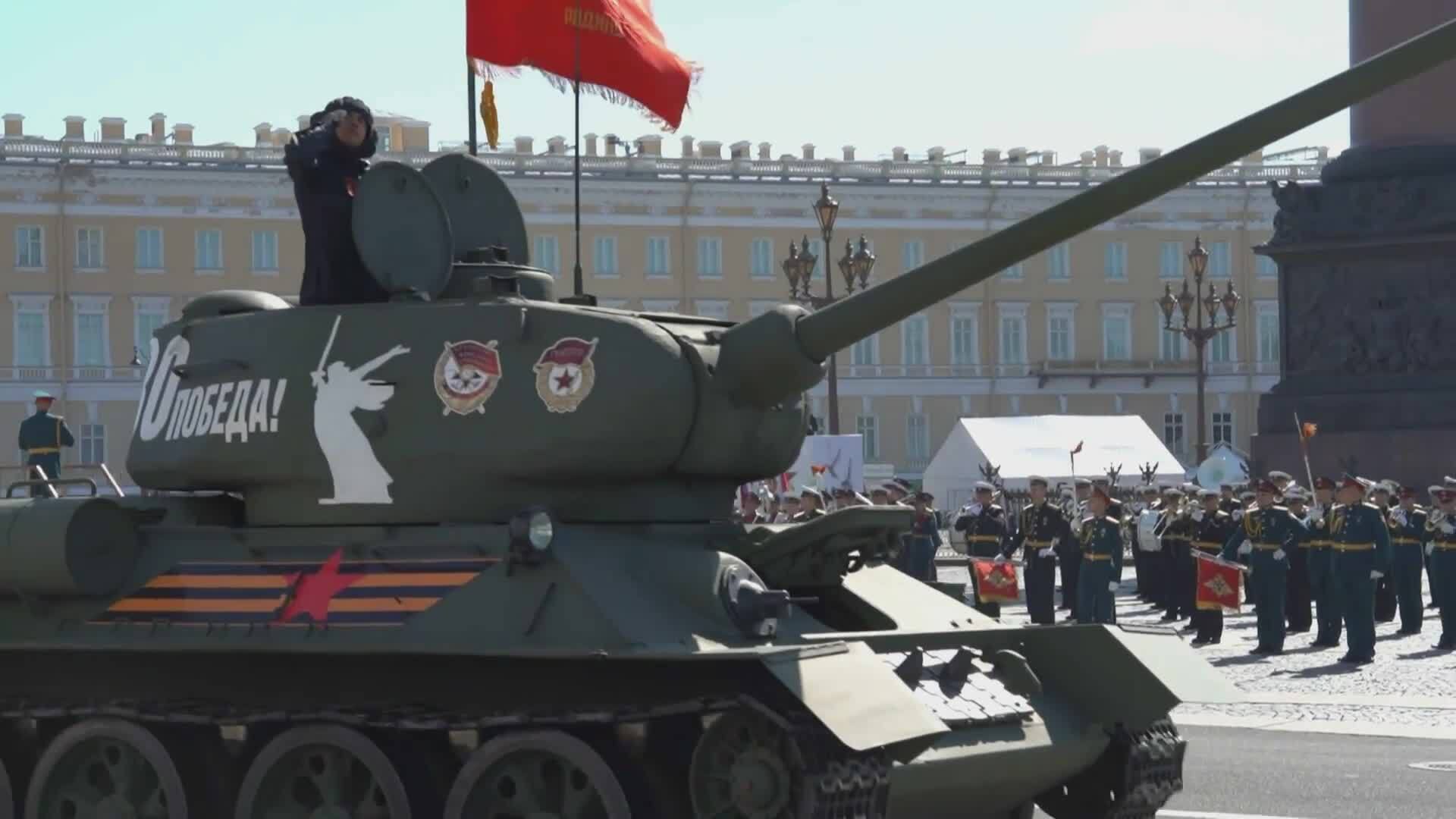 Victory Day in St Petersburg - Russa's Northern Capital holds iconic ...