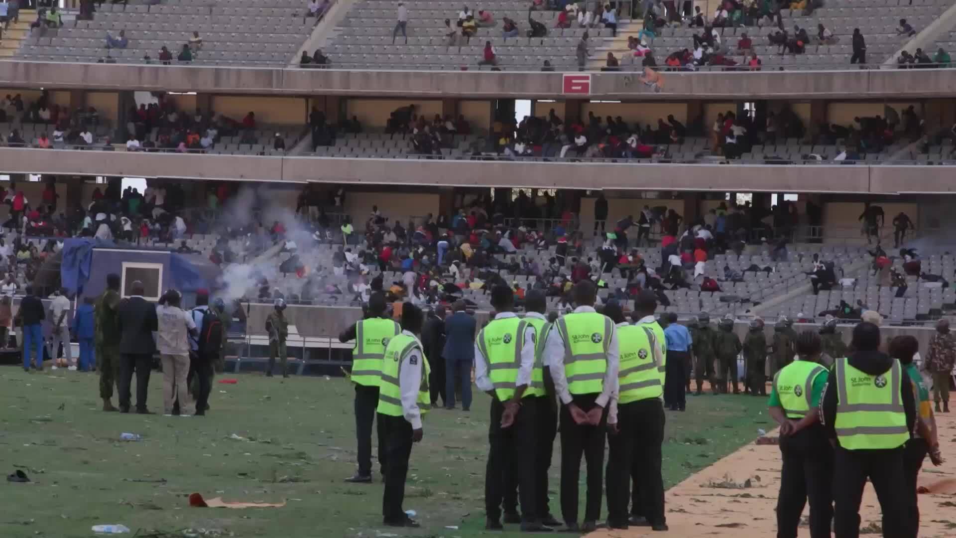 Tragedy at funeral - Casualties reported as chaos erupts during ...