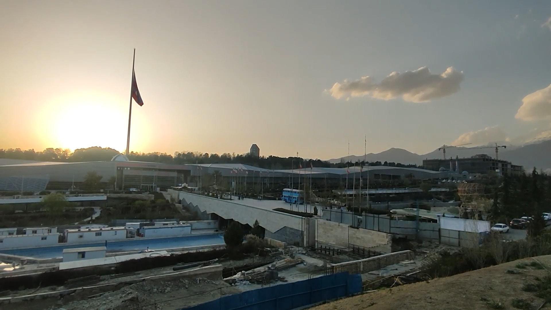Flying free - Tehran marks Republic Day with Iran's largest flag ...
