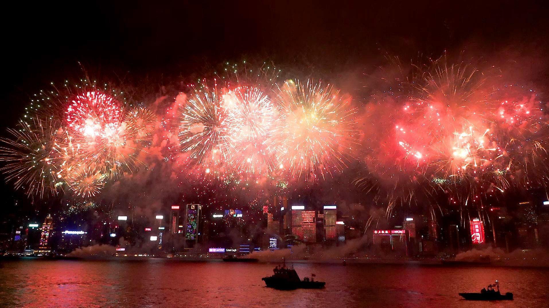 Magic in the air! Hong Kong rings in Year of Snake with dazzling ...