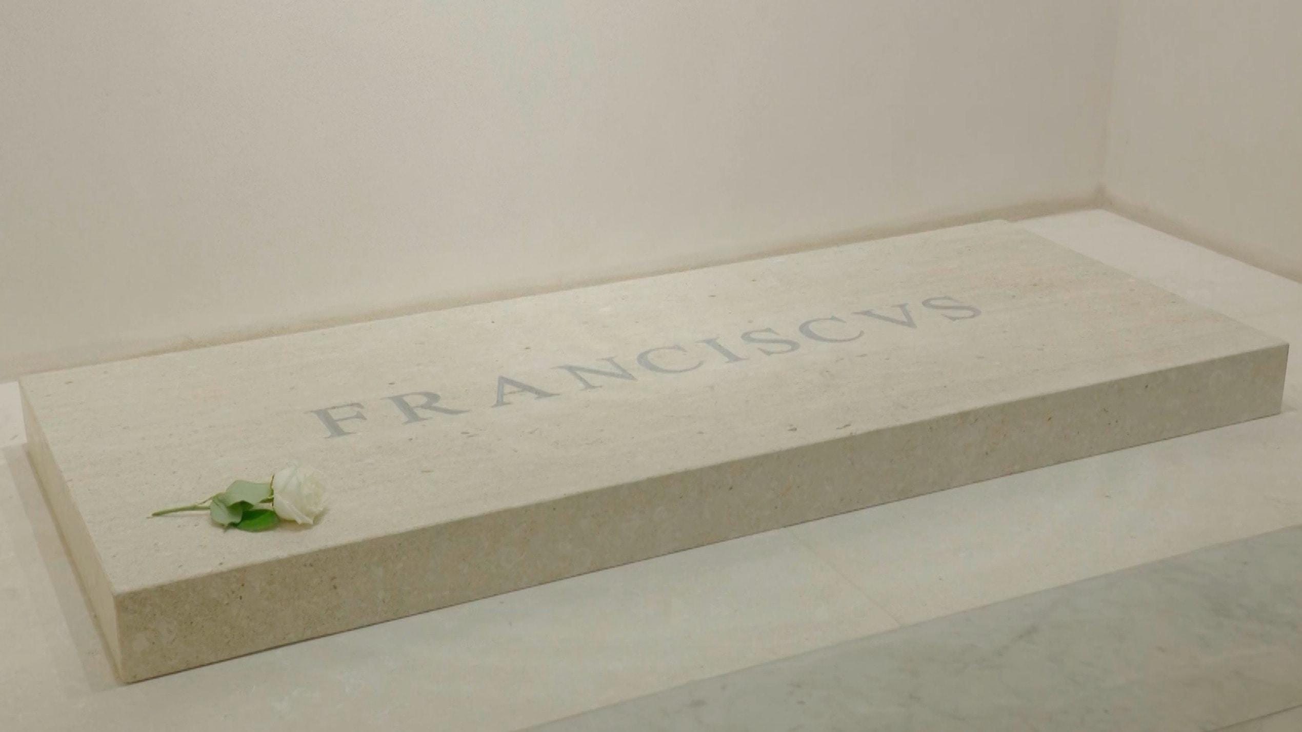 Final resting place - Pope Francis' tomb in Rome’s Santa Maria Maggiore ...