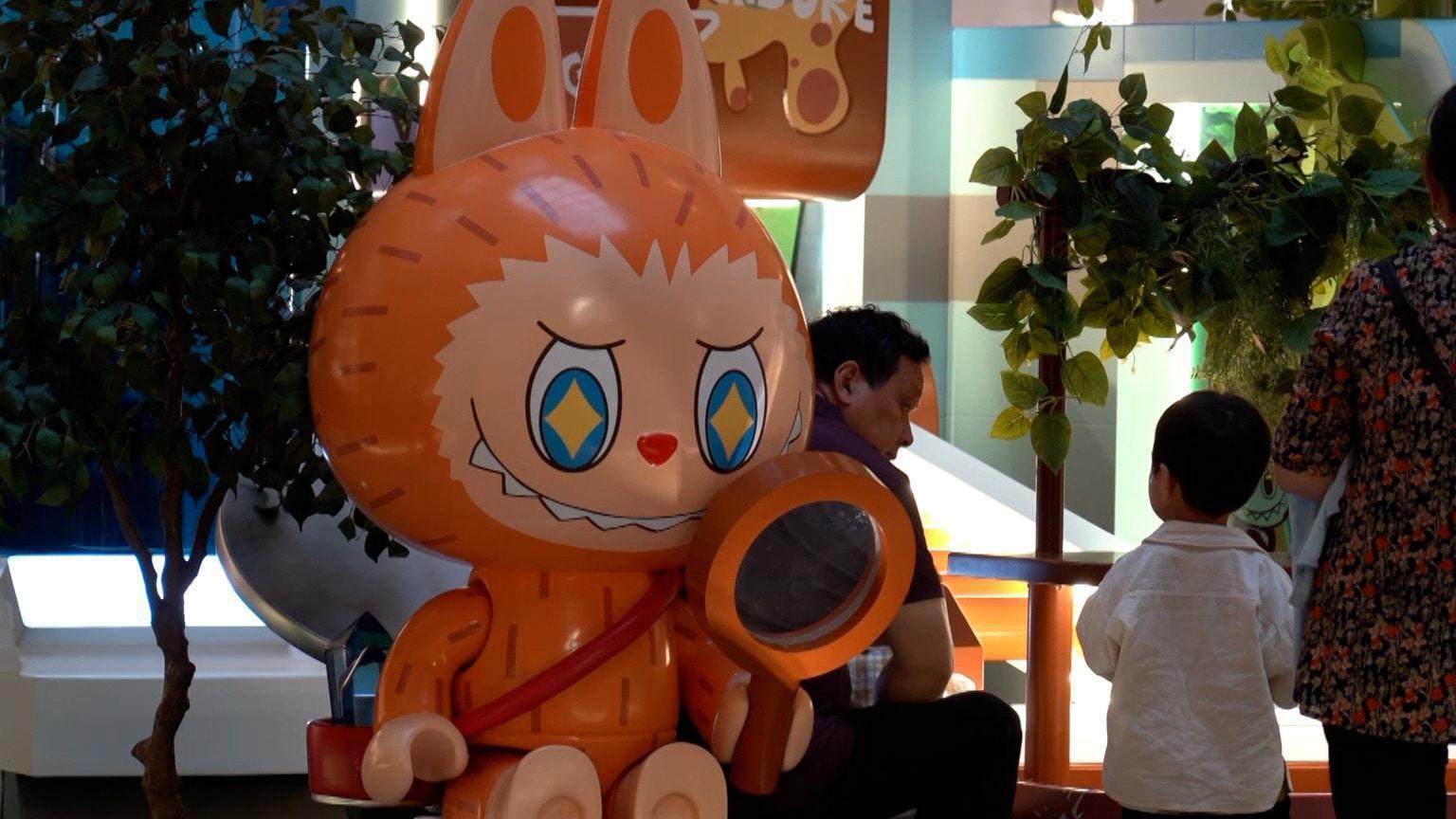 Labubu-rrific experience – Giant joy for fans of furry fantasy at China's Hangzhou complex ...