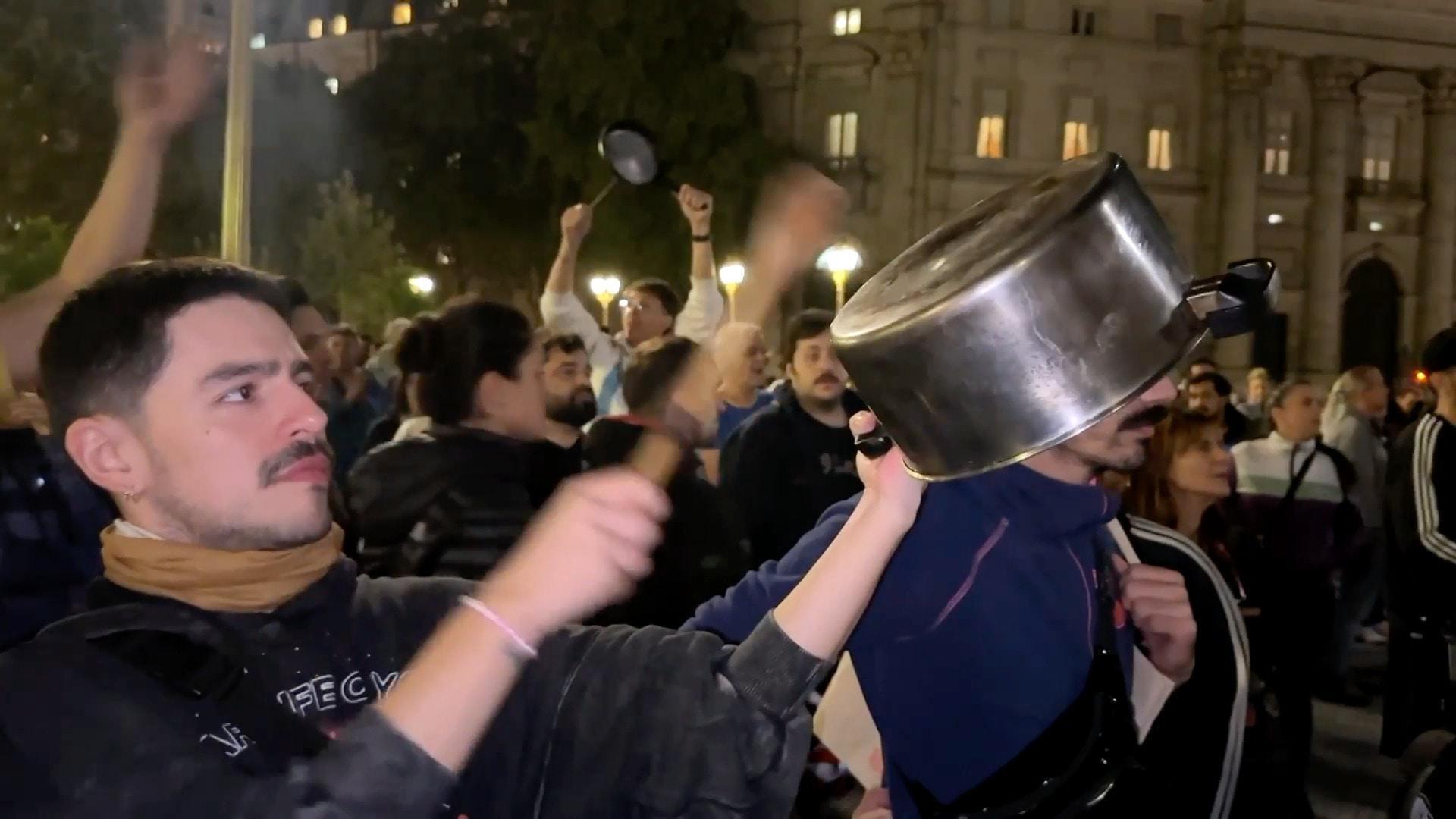 'Govt came to take away last bit from people' - Thousands stage protest ...