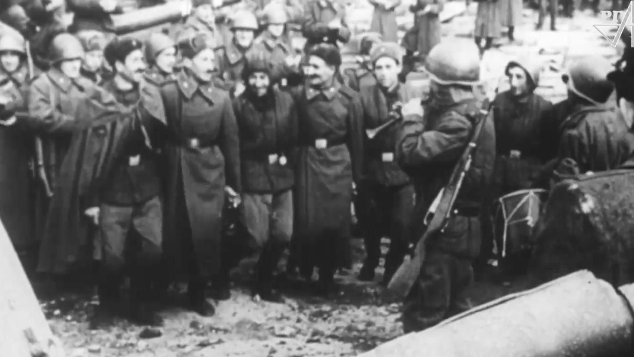 Dance of victory! - Soviet Armenian troops celebrating capture of ...