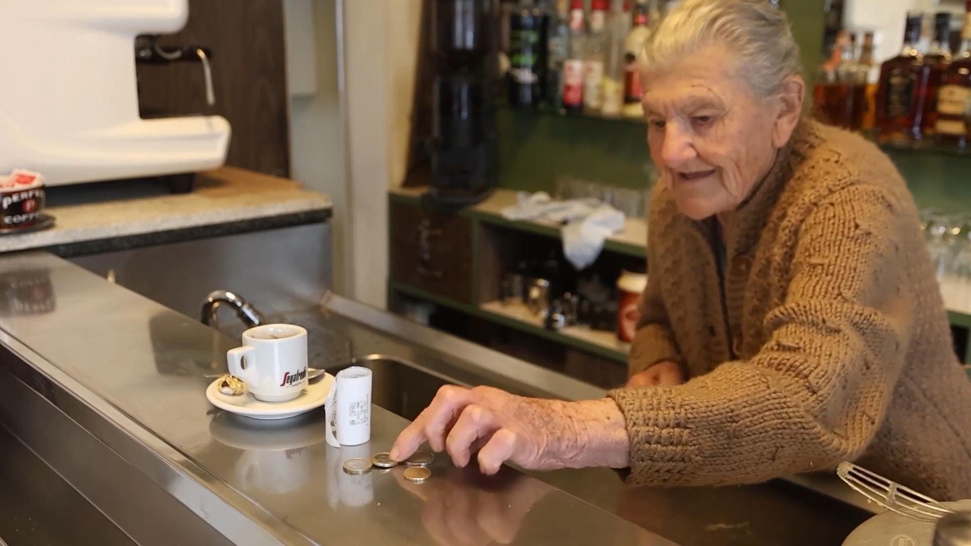 Age is just a shot (of espresso)! 100-year-old bartender Anna Possi still serving joy in ...