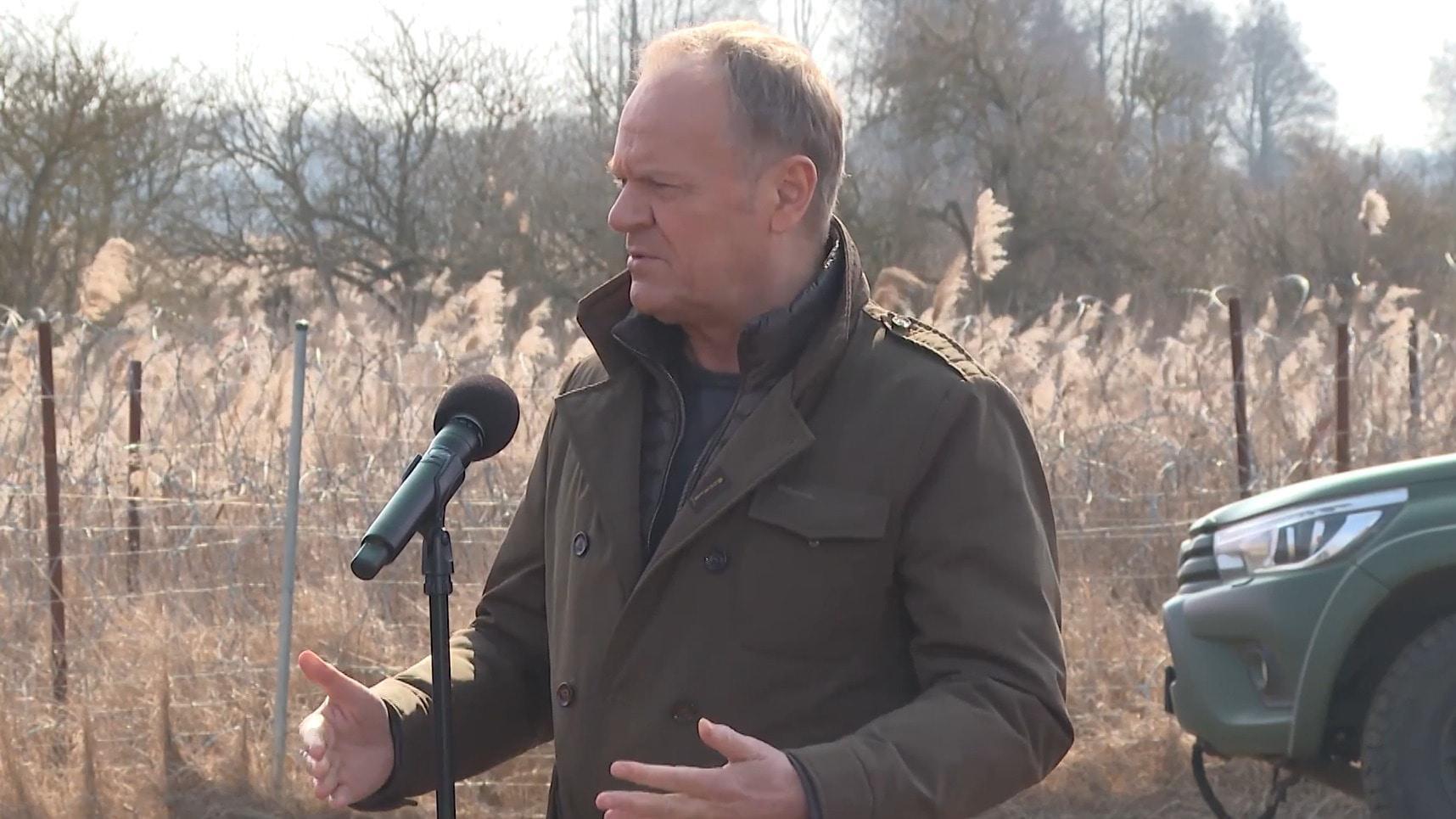 'Not only NATO, above all European' - Tusk says Poland-Russia-Belarus border protection 'common ...