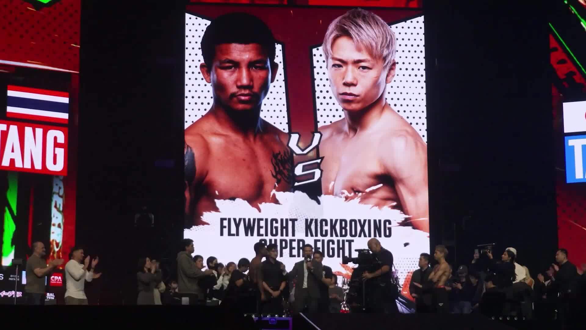 Ready to rumble - Legendary fighters Takeru and Rodtang face off at ...