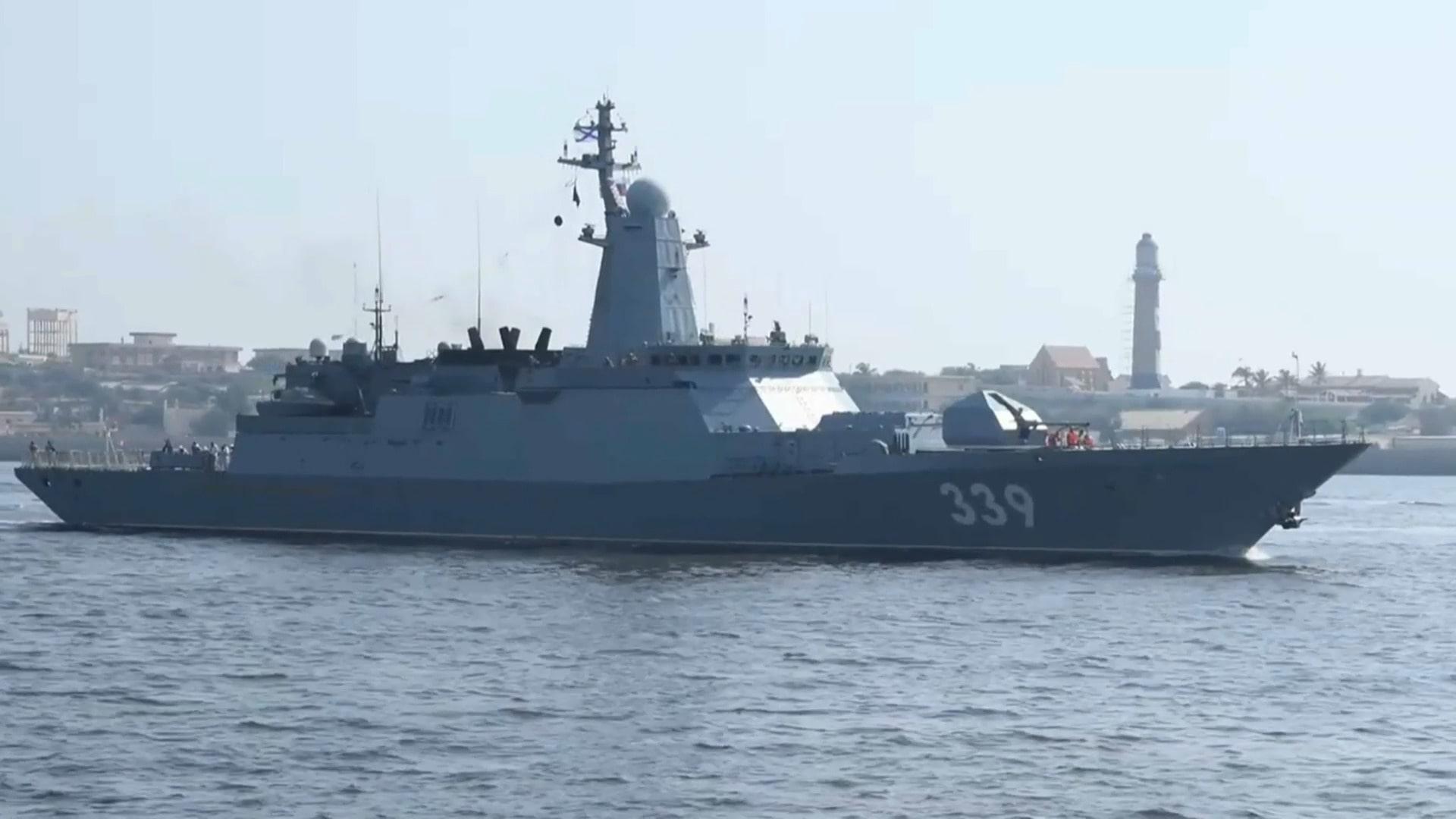 Russian Pacific Fleet ships docking at Pakistan's port of Karachi ahead ...
