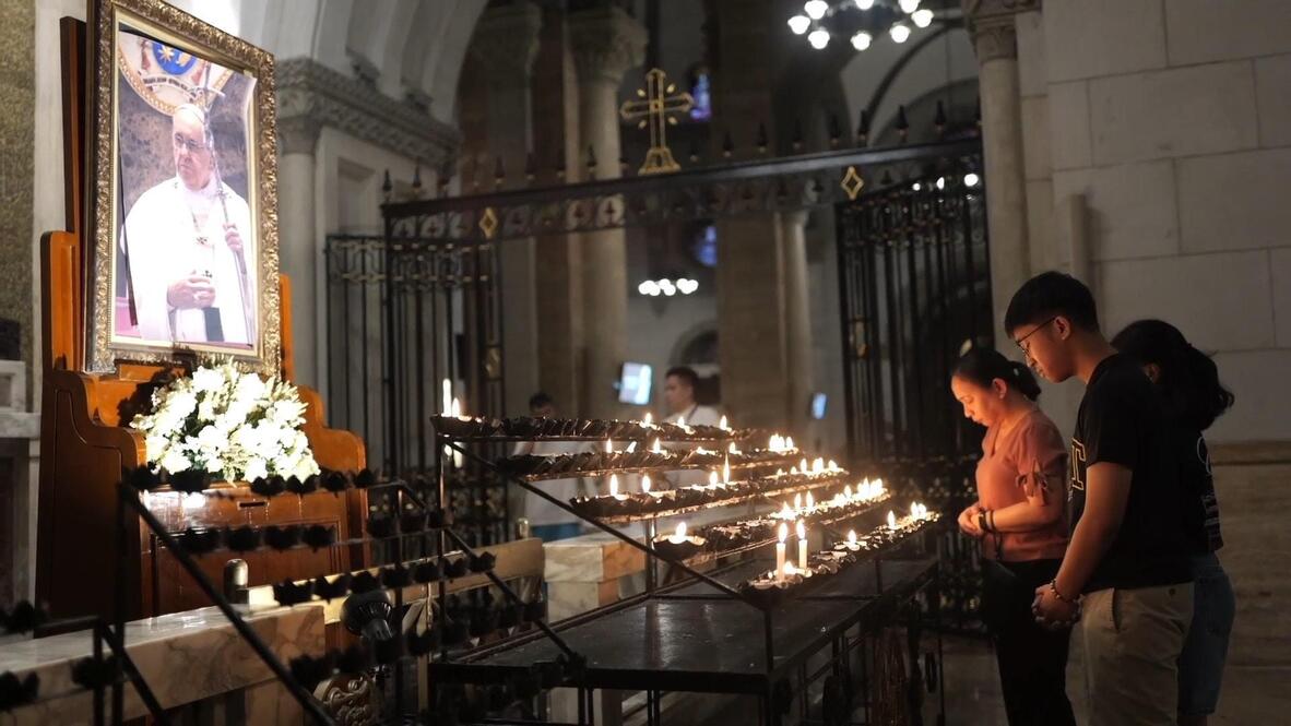 'Shocked and saddened' - Bells toll at Manila Cathedral to honour Pope ...