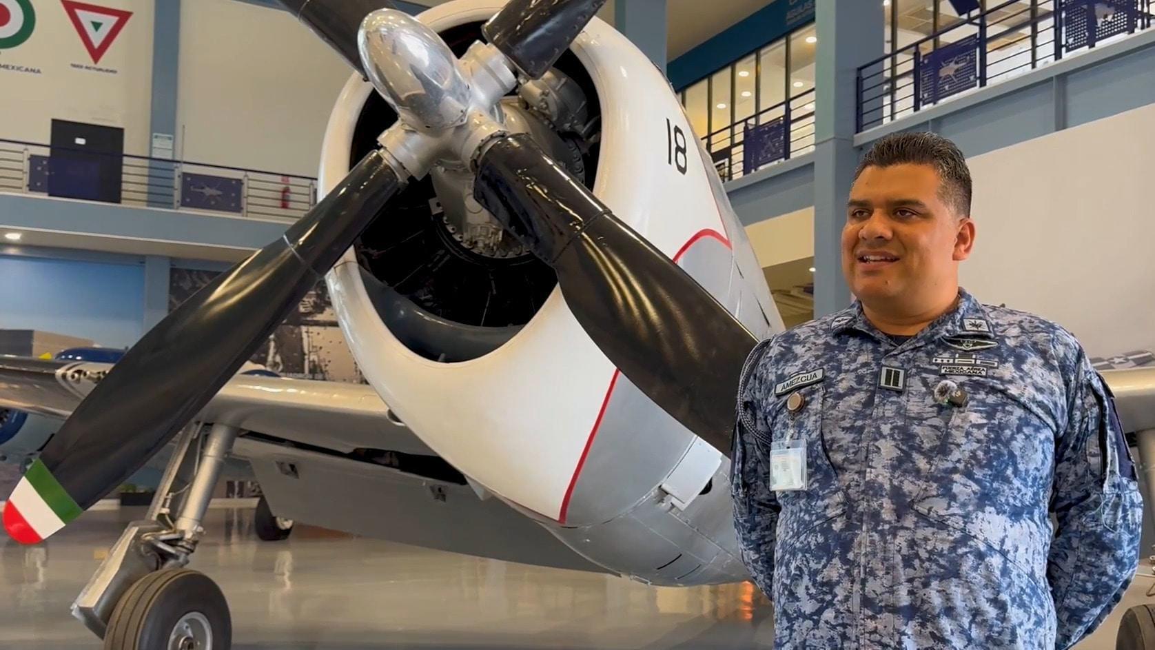 Aztec Eagles 'truly deserve the honour' - Aviation museum pays tribute to Mexico's WW2 flying ...