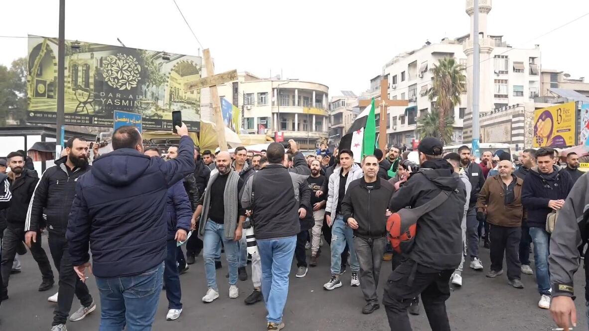 'Christians are foundation of Syria' - Hundreds continue protests in ...