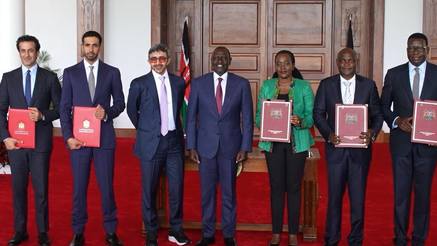 Kenyan President Ruto, UAE FM sign seven co-op agreements during ...