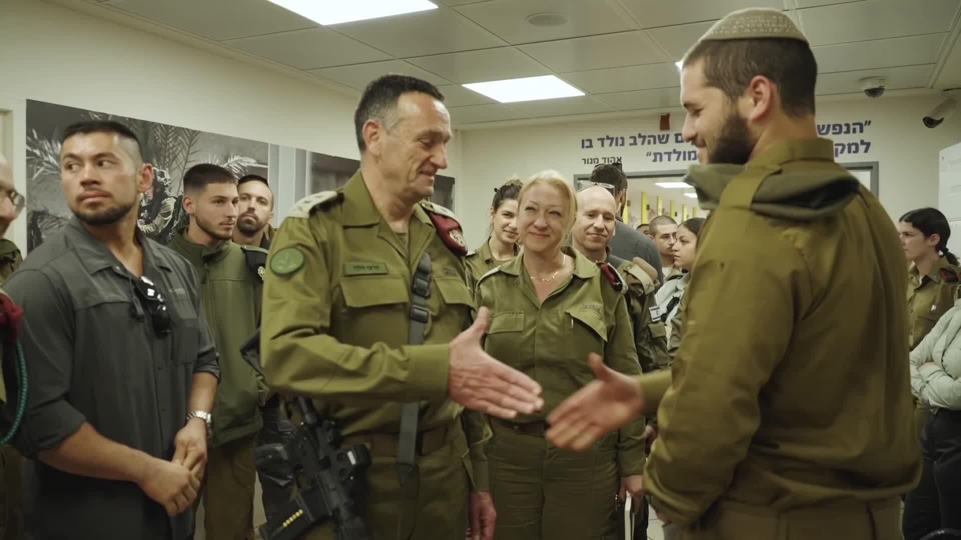 IDF Chief of Staff welcomes new recruits as Israel 'engages in combat ...