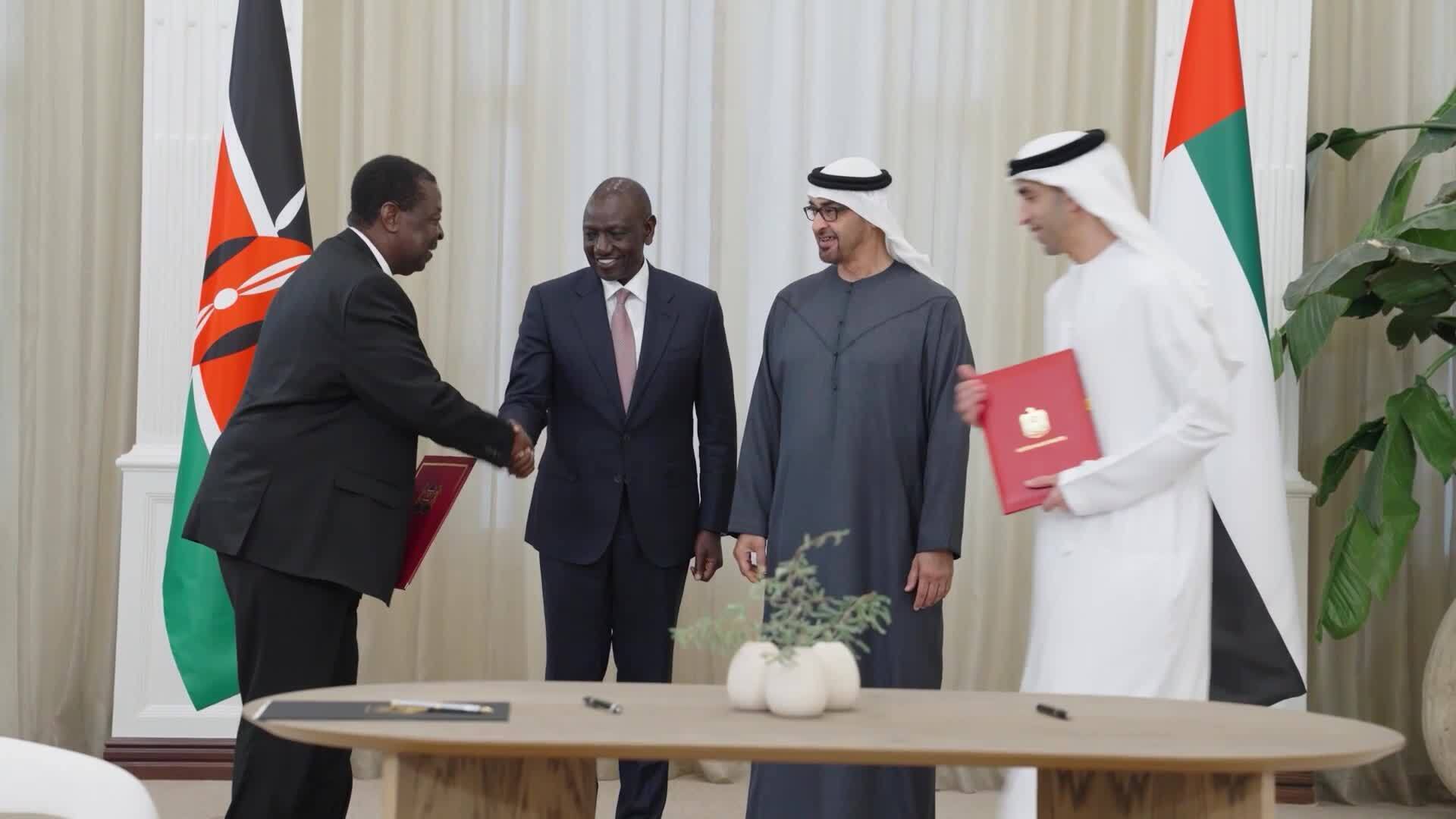 Business first! UAE and Kenya's officials sign inaugural bilateral ...